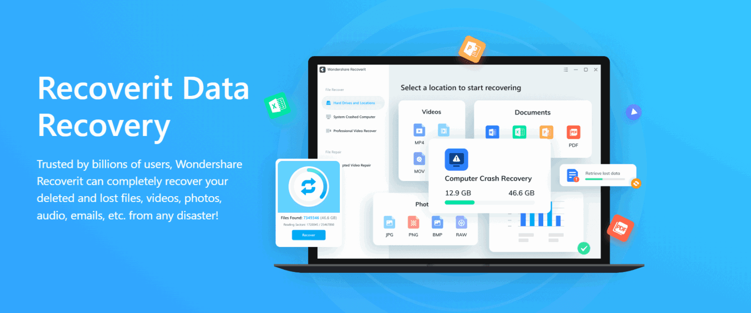 Wondershare Recoverit Review - Recover lost or deleted files and repair ...